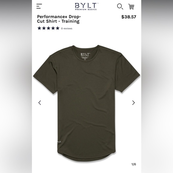 BYLT Basics | Shirts | Bylt Performance Training Shirt S | Poshmark